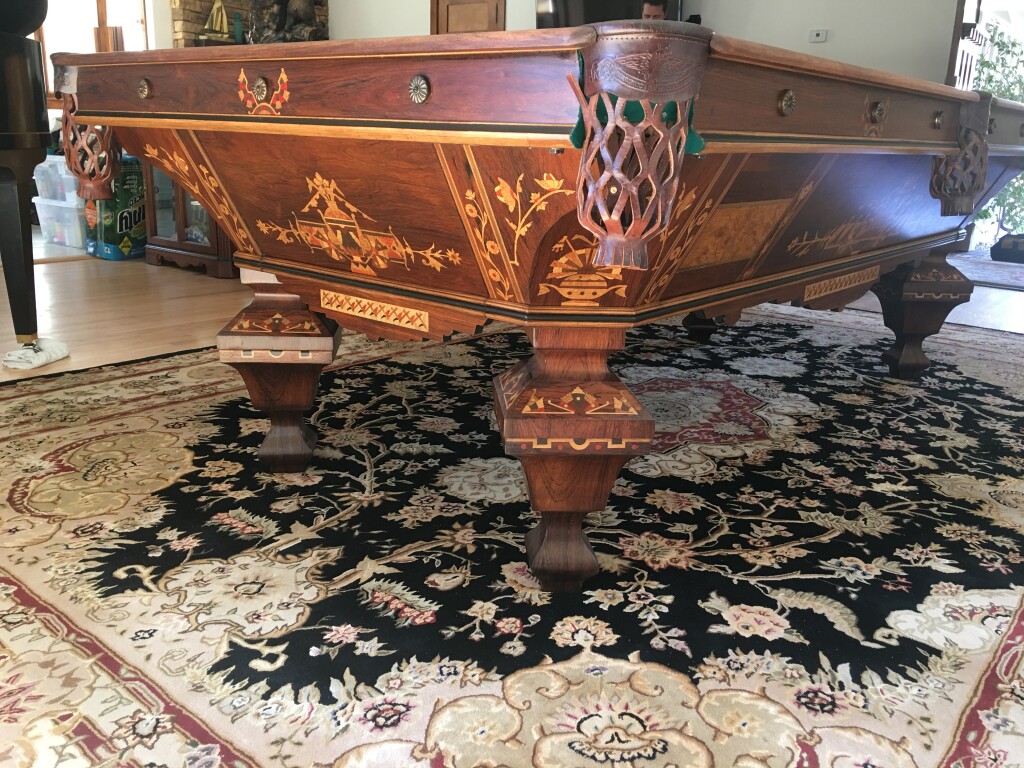 Vintage & Antique Pool Tables For Sale by Sequoia Billiard Supply ...
